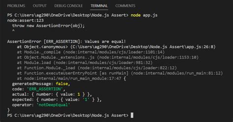 Nodejs Assertion How To Use The Nodejs Assert Module Codeforgeek
