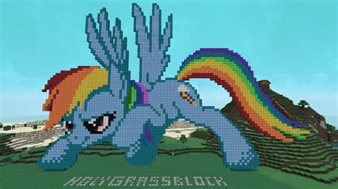 Rainbow Dash In Minecraft By Mysticalpha On Deviantart