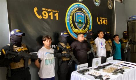 Caen Cuatro Pandilleros De La 18 En La Lima