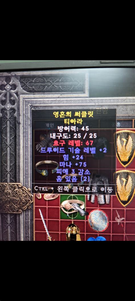 이뚜껑 쓸모있나요 디아블로2 드루이드 게시판 디아블로2 인벤