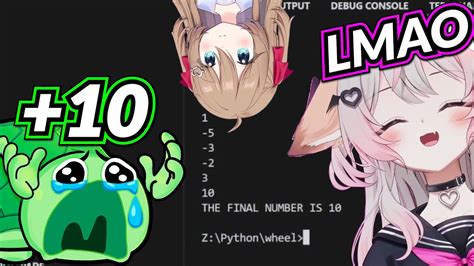 Getting 10 On Vedals Python Wheel With Anny Youtube