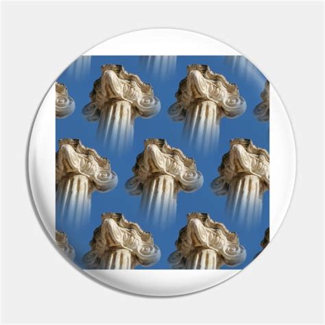 Repeating Design Of Many Iconic Column Detail Ancient Pin Teepublic