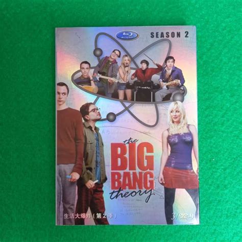 Promo Dvd Blu Ray Disc Original The Big Bang Theory Season 2 Isi 3 Disc
