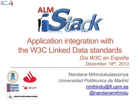 application integration with the w3c linked data standards ppt