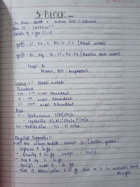 S Block Pdf