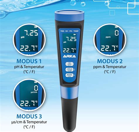 Arka Arka Myaqua Phtdsec Measuring Device With Thermometer Olibetta Online Shop
