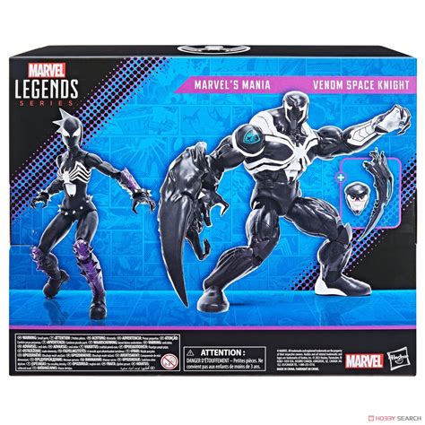 『マーベル』「マーベル・レジェンド」6インチ・アクションフィギュア 2パック コミックシリーズ ヴェノムスペースナイト＆マニア コミック
