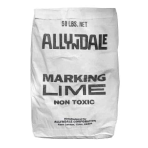 Allyndale Marking Lime 50 Lb Bag Siteone