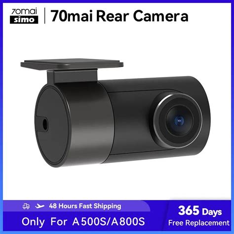 70mai Rear Cam for 70mai 4K Dash Cam 70mai A800 4K Car DVR Rearview cam ...