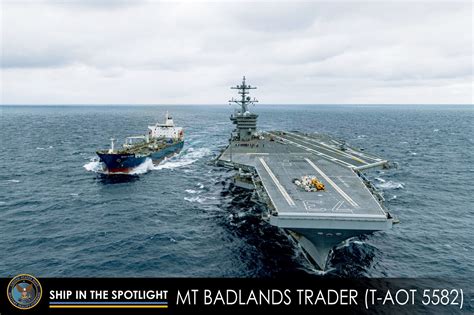 Ship In The Spotlight Mt Badlands Trader Military Sealift Command News Stories