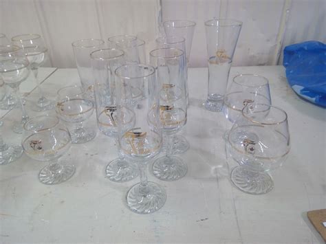 Various Olympic Wine Glasses Schmalz Auctions