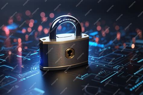 Premium Ai Image Shield Icon Cyber Security Digital Data Network