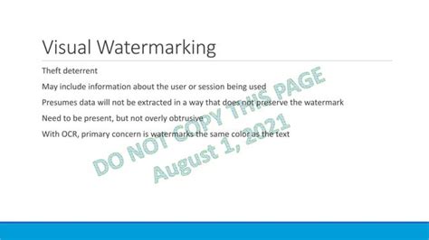 Revisiting The Analog Hole The Use Of OCR To Exfiltrate Data PPT