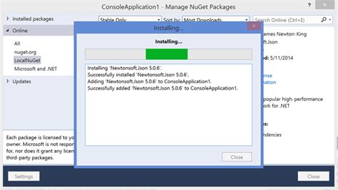 Visual Studio Code Install Nuget Package Docubpo