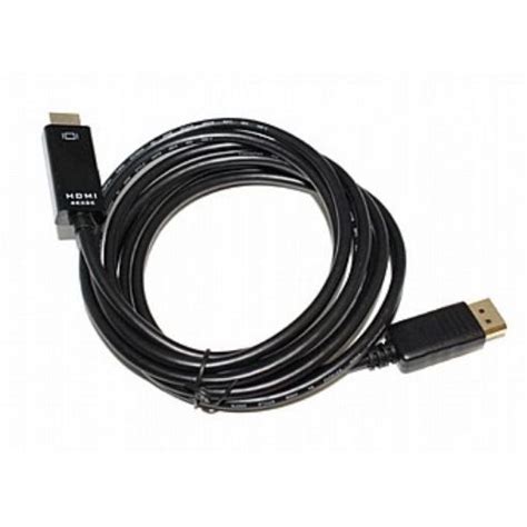 Gold Touch כבל פאסיבי מחיבור Displayport זכר לחיבור Hdmi זכר 4k30hz