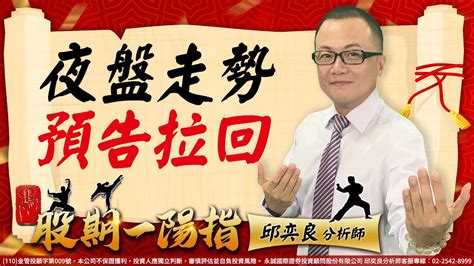 20230831 2200 邱奕良 股期一陽指【夜盤走勢 預告拉回】 Youtube
