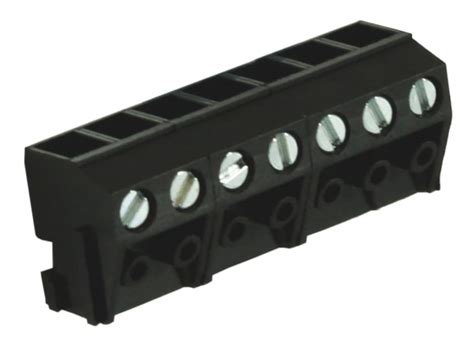 RS PRO RS PRO PCB Terminal Block 7 Contact 5mm Pitch Through Hole Mount 1 Row Screw