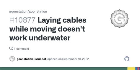laying cables while moving doesn t work underwater · issue 10877