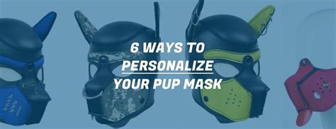 6 Ways To Personalize Your Pup Play Mask - Puppy Play Expert