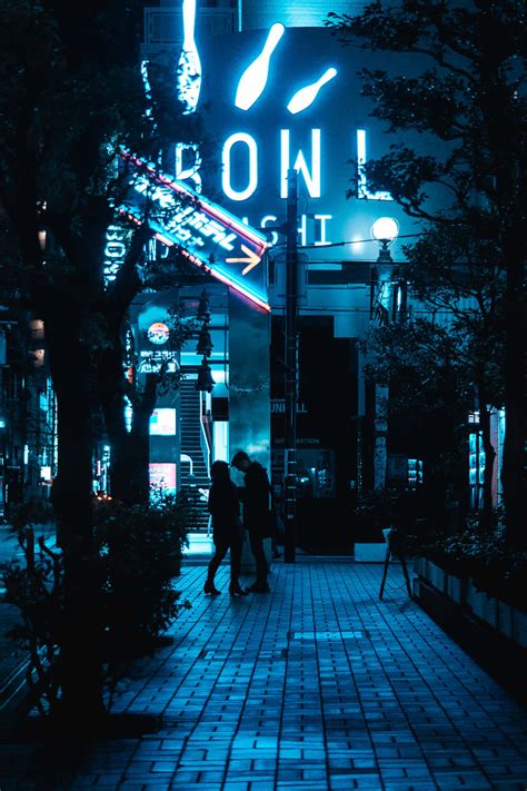 100 Blue Neon Lights Wallpapers