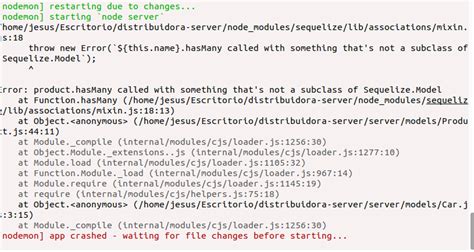 Nodejs Why The Associations Do Not Work In Sequelize Stack Overflow