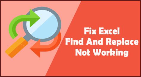 Find And Replace In Excel Not Working Archives Excel File Repair Blog