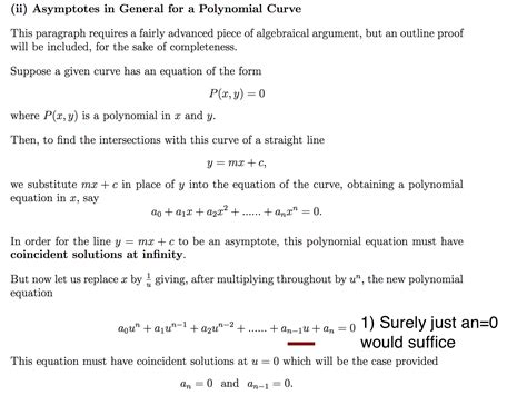 Algebra Precalculus Asymptotes Why To Find Oblique Asymptotes Do
