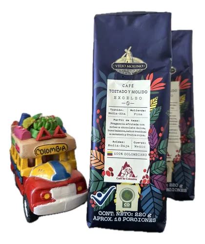Café 100 Colombiano Viejo Molino Mercadolibre