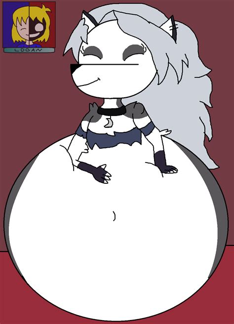 Loona Rubbing Her Belly By Loganrock305 On Deviantart