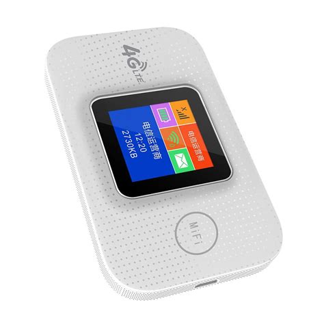 Enrutador 4g Lte Inalámbrico Wifi Módem Portátil Mini Enrutador De