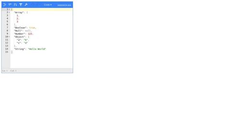 Json Editor Demo