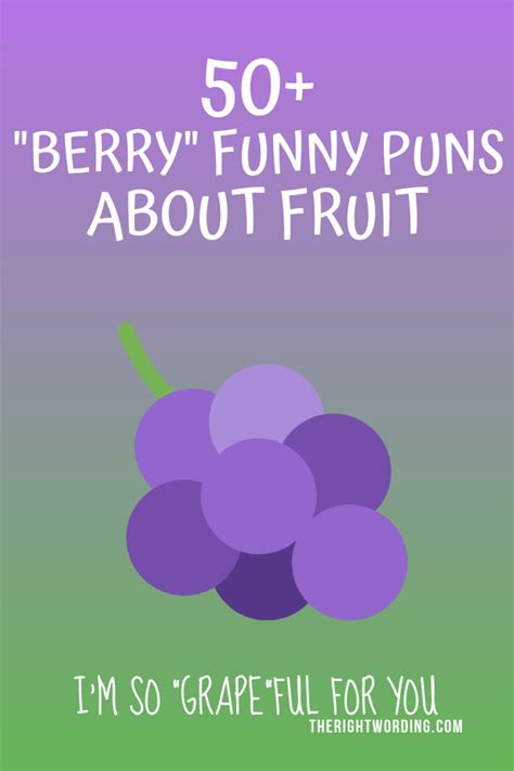 50 Berry Funny Fruit Puns And Jokes To Make You Smile