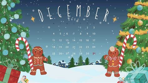 December Calendar Wallpaper 2023 Ixpap
