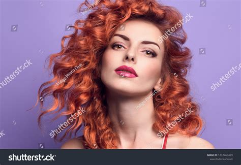 Fashion Portrait Enchanting Beautiful Sexy Redhead Stock Photo Shutterstock
