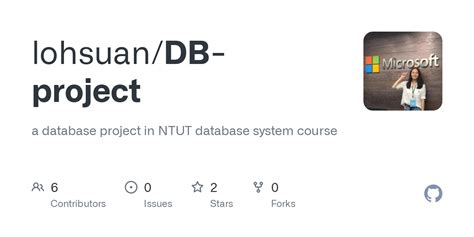 GitHub Lohsuan DB Project A Database Project In NTUT Database System Course