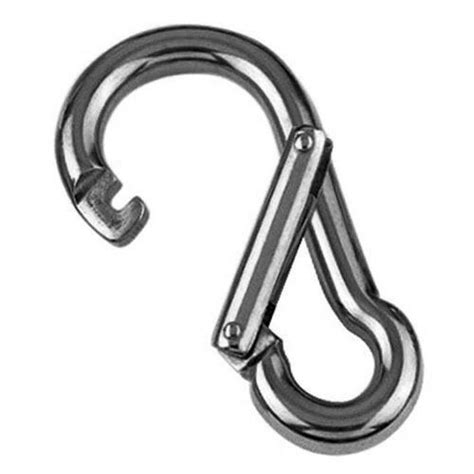 10mm Stainless Steel Wide Carbine Snap Hook Carabiner