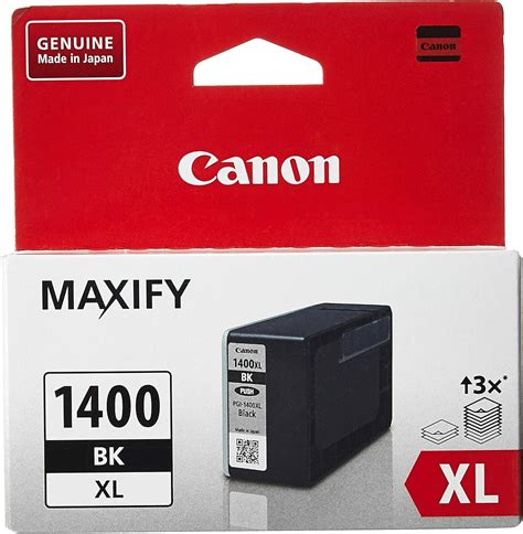 Canon PGI 1400XL Cartouche d encre à Haut rendement Noir Amazon fr