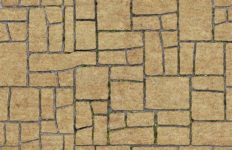 Seamless Texture Tile Of Self Locking Concrete Pavement For Use In External Applications