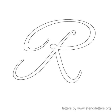 Stencil Letters Cursive Stencil Letters Org