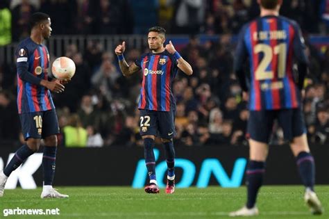 برشلونة ينتزع تعادلاً مثيراً مع مانشستر يونايتد غرب الإخبــارية