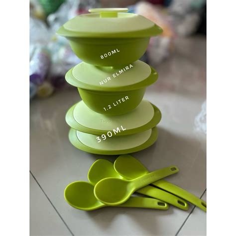 Tupperware Petit Blossom 1 Set Shopee Malaysia