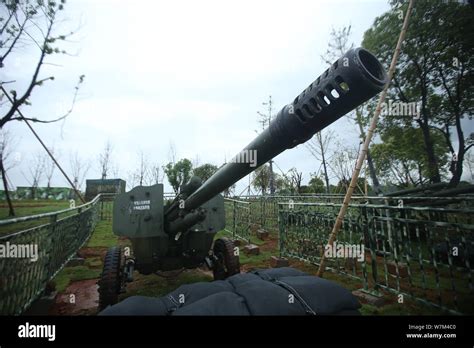 A Type 83 122 Mm Howitzer Of Chinese Plas Peoples Liberation Army