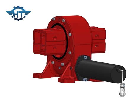 Single Axis Slew Drive With Electric Motor 30 Years Field Life Pv Solar