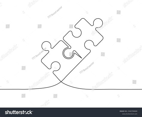 Continuous Line Connect Over Royalty Free Licensable Stock