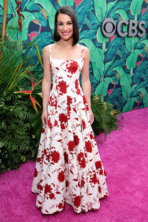 Lea Michele Wore Emilia Wickstead To The 2023 Tony Awards Fashnfly