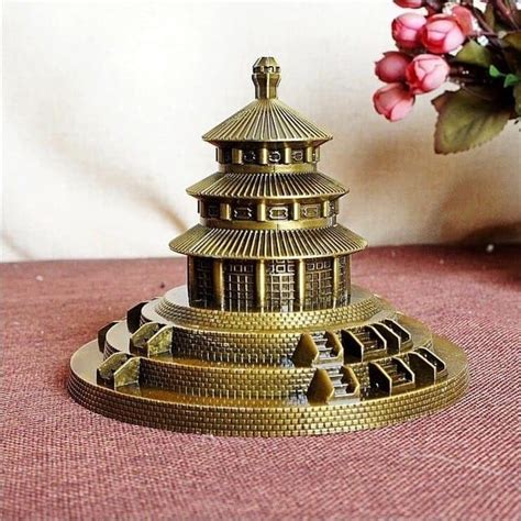 Jual Pajangan Miniatur Menara Beijing Hadiah Hobi Koleksi Unik Antik