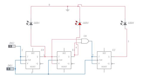 Synchronous Up Counter Multisim Live