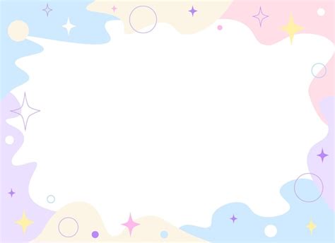 인사말 카드 또는 표지 디자인 템플릿 복사 공간이 있는 배경 파스텔 색상 템플릿 프리미엄 벡터