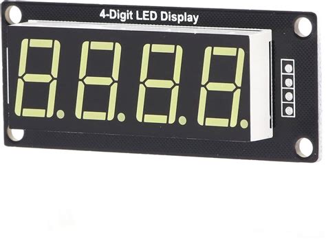 Jp 4桁7セグメントledディスプレイモジュール Ledセグメントデジタルディスプレイモジュール 4個 4桁 7