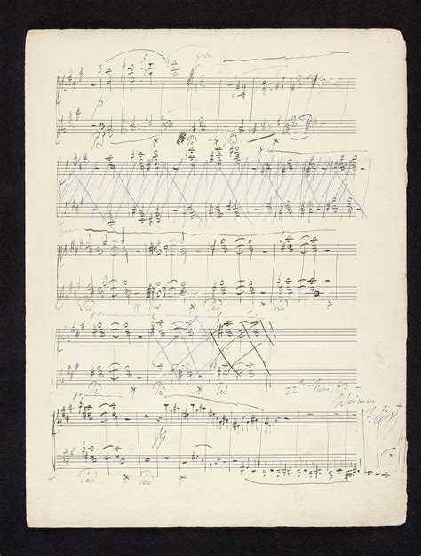 Liszt Franz Am Grabe Richard Wagners Score P 3 The Morgan
